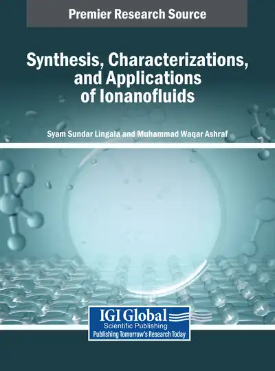 Synthesis, Characterizations, and Applications of Ionanofluids: 9798337312453: Physical Sciences ...